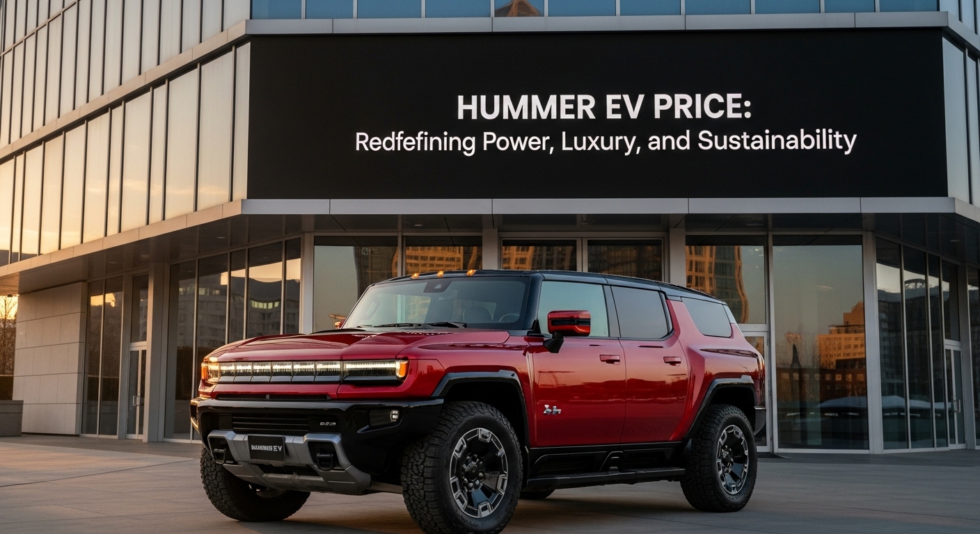 Hummer EV Price: Redefining Power, Luxury, and Sustainability