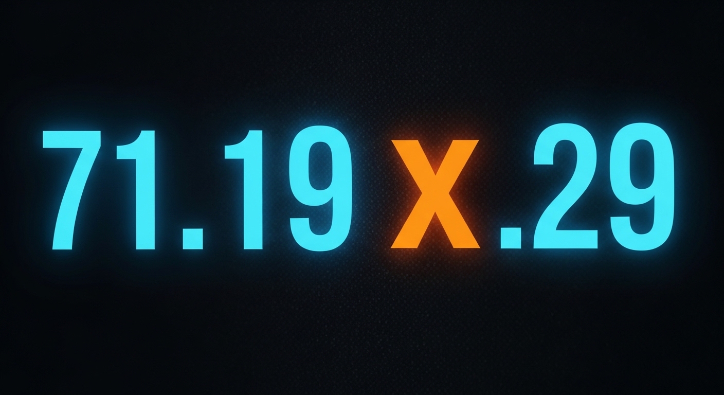 71.19x.29: Understanding a Unique Numerical Representation