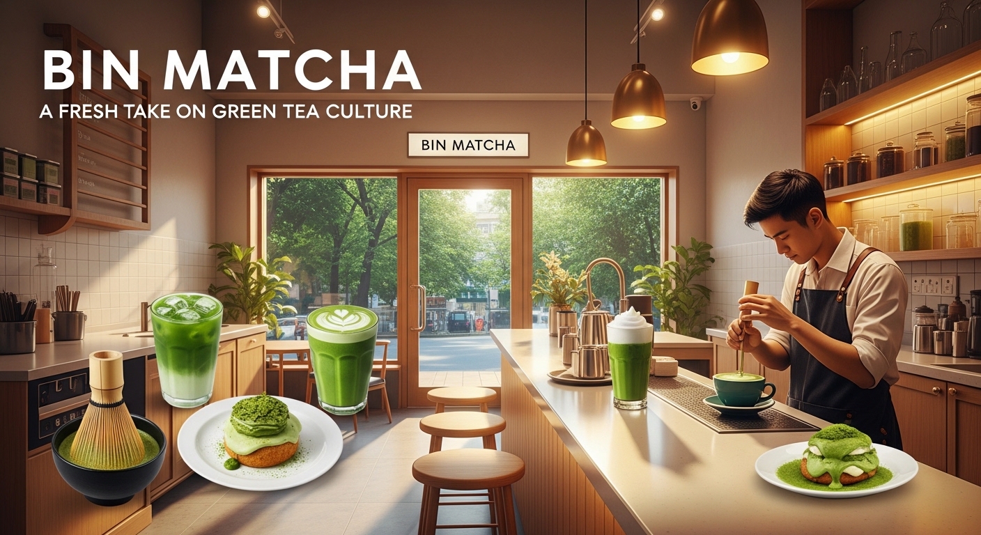 Bin Matcha: A Fresh Take on Green Tea Culture