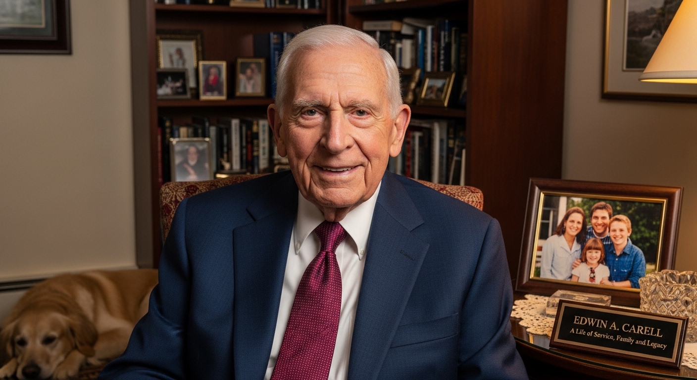 Edwin A. Carell: A Life of Service, Family, and Legacy