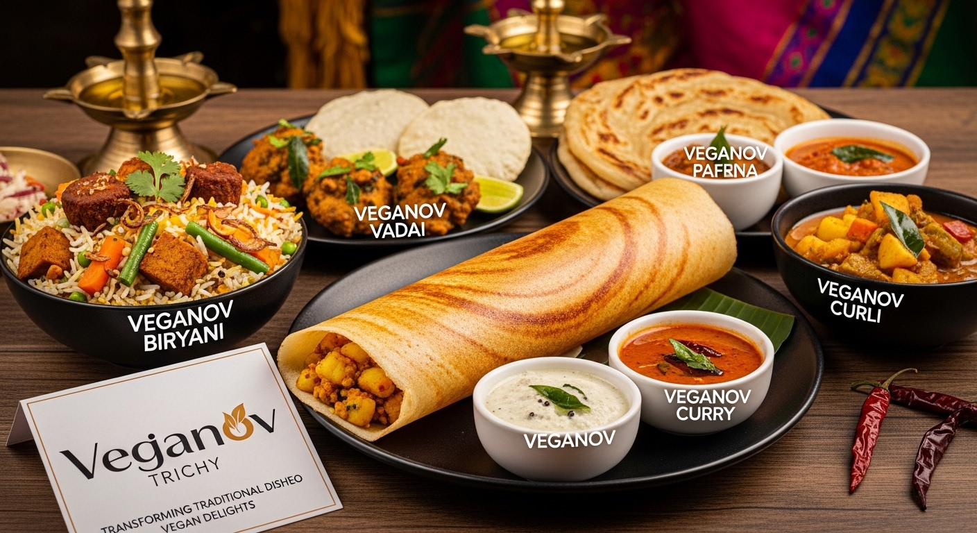 Veganov Trichy: Traditional Dishes into Vegan Delights